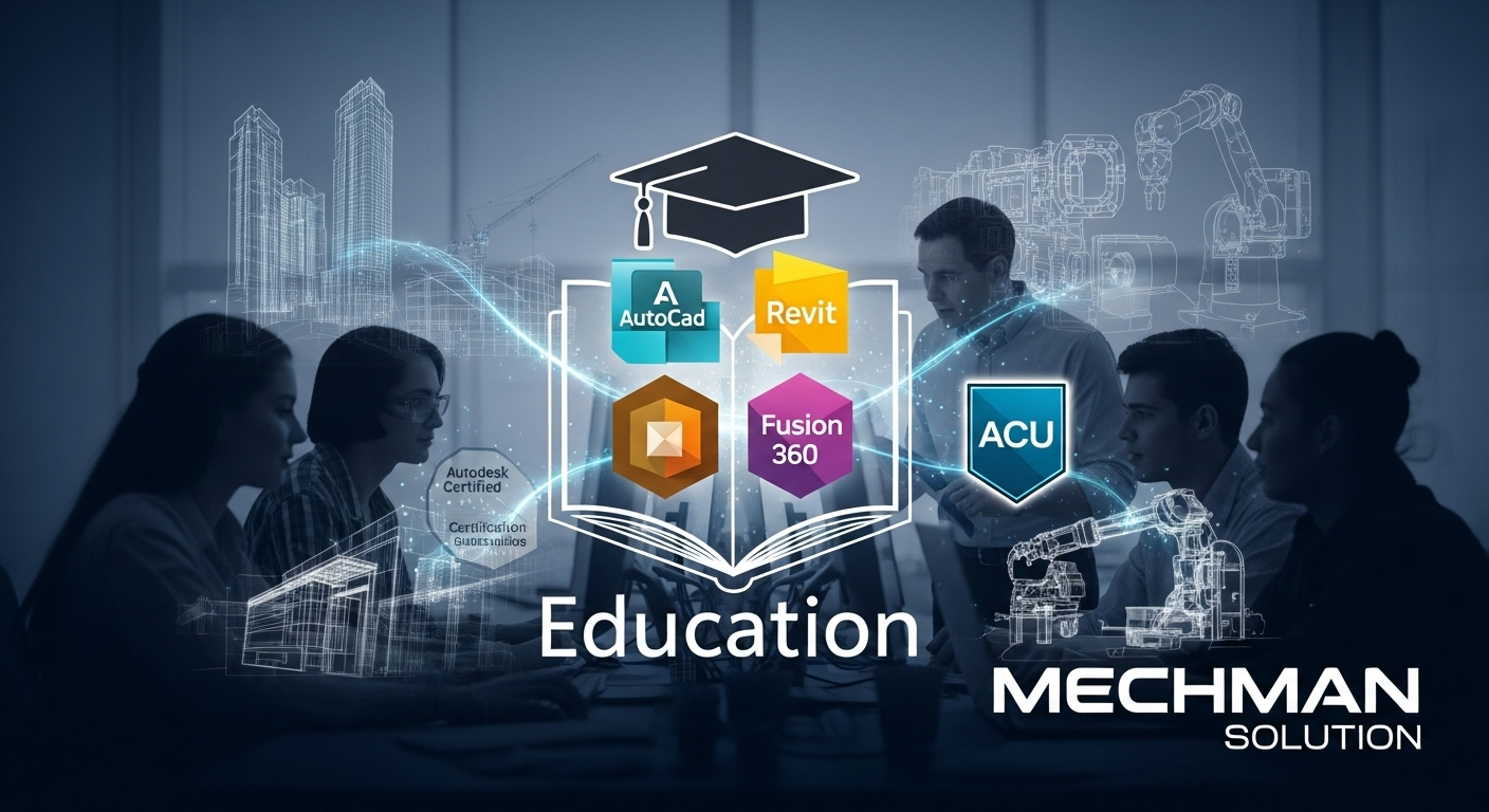 Autodesk Education Resources For Students and Educators - Mechman Solution