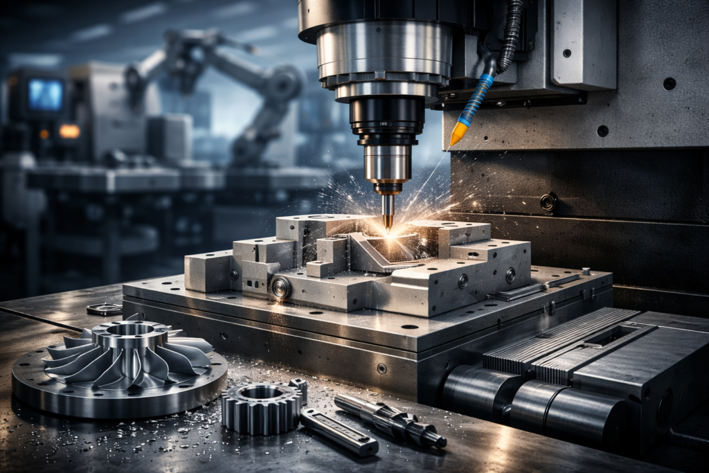 CNC Machining Explained: Types, Processes, and Applications - Mechman ...