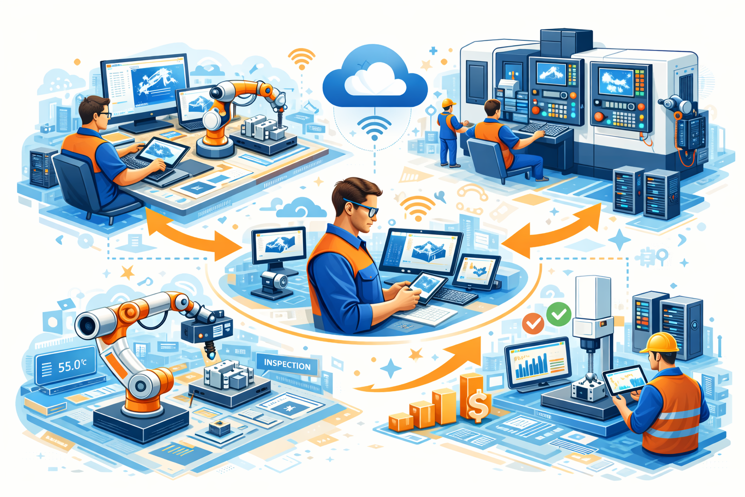 How Digital Manufacturing Is Transforming CNC Workshops - Mechman Solution