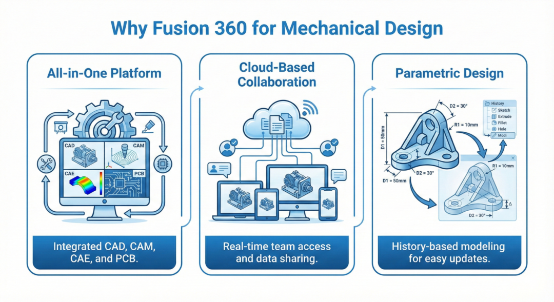 Fusion 360 for Mechanical Design: Best Practices for Faster 3D Modeling ...